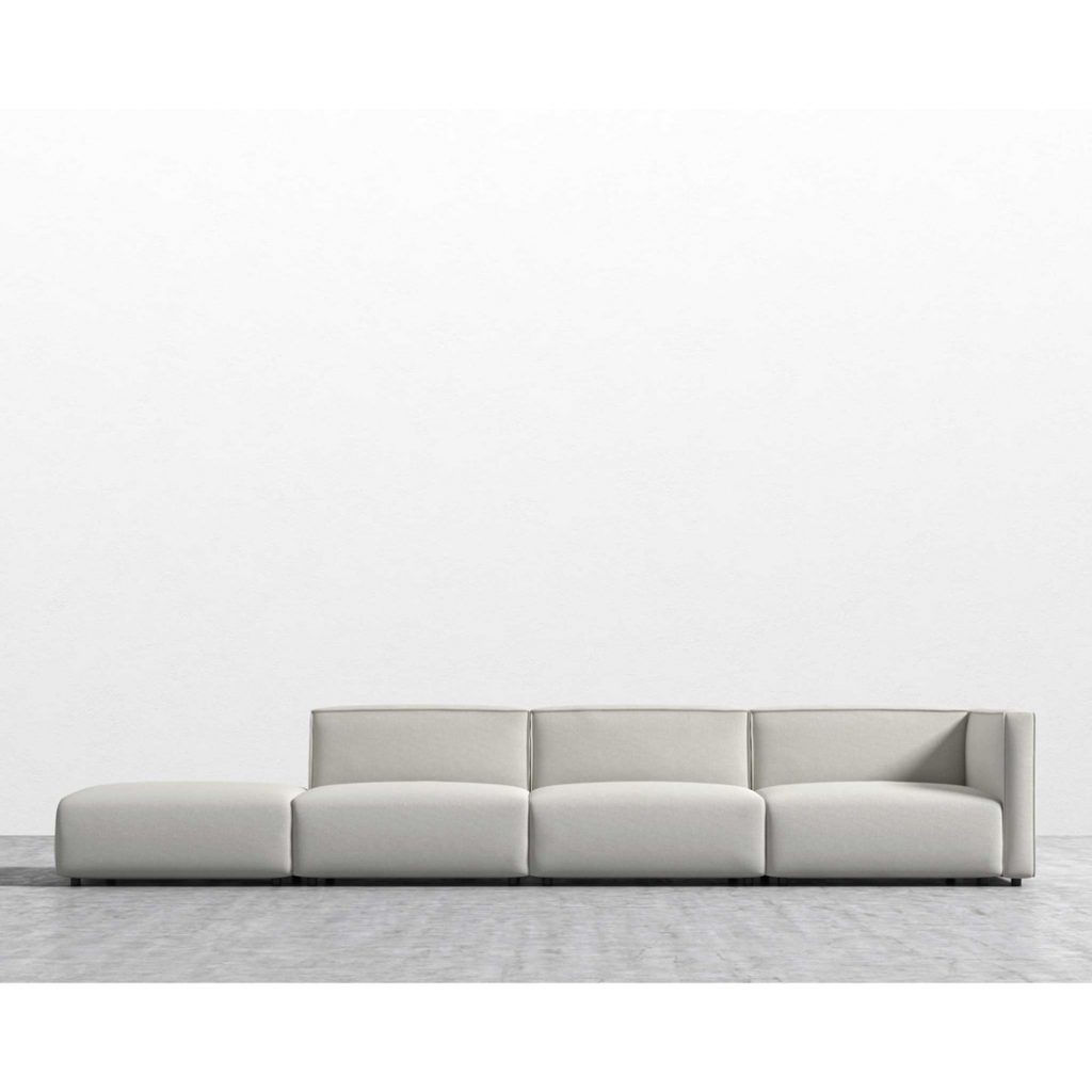 Sofá Caleb Modular + Ottoman – Taylor Deco